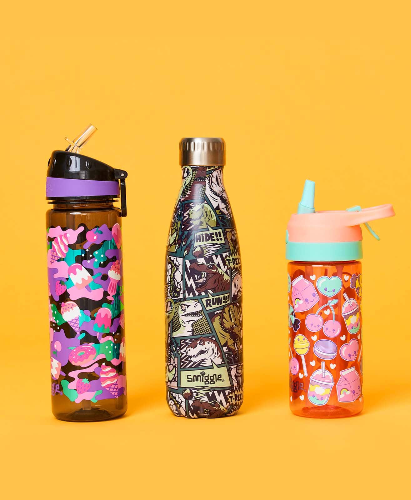 Colourful and Functional Water Bottles for School