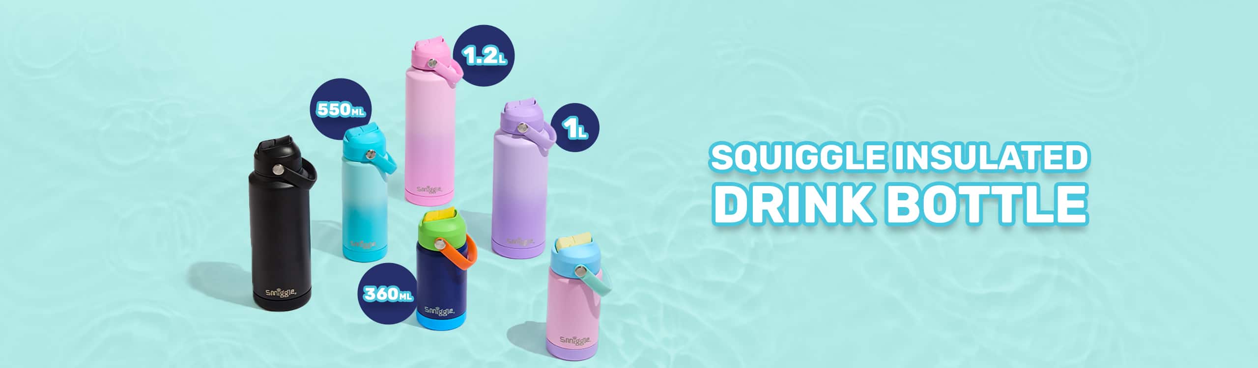 Squiggle Drink Bottles | Smiggle