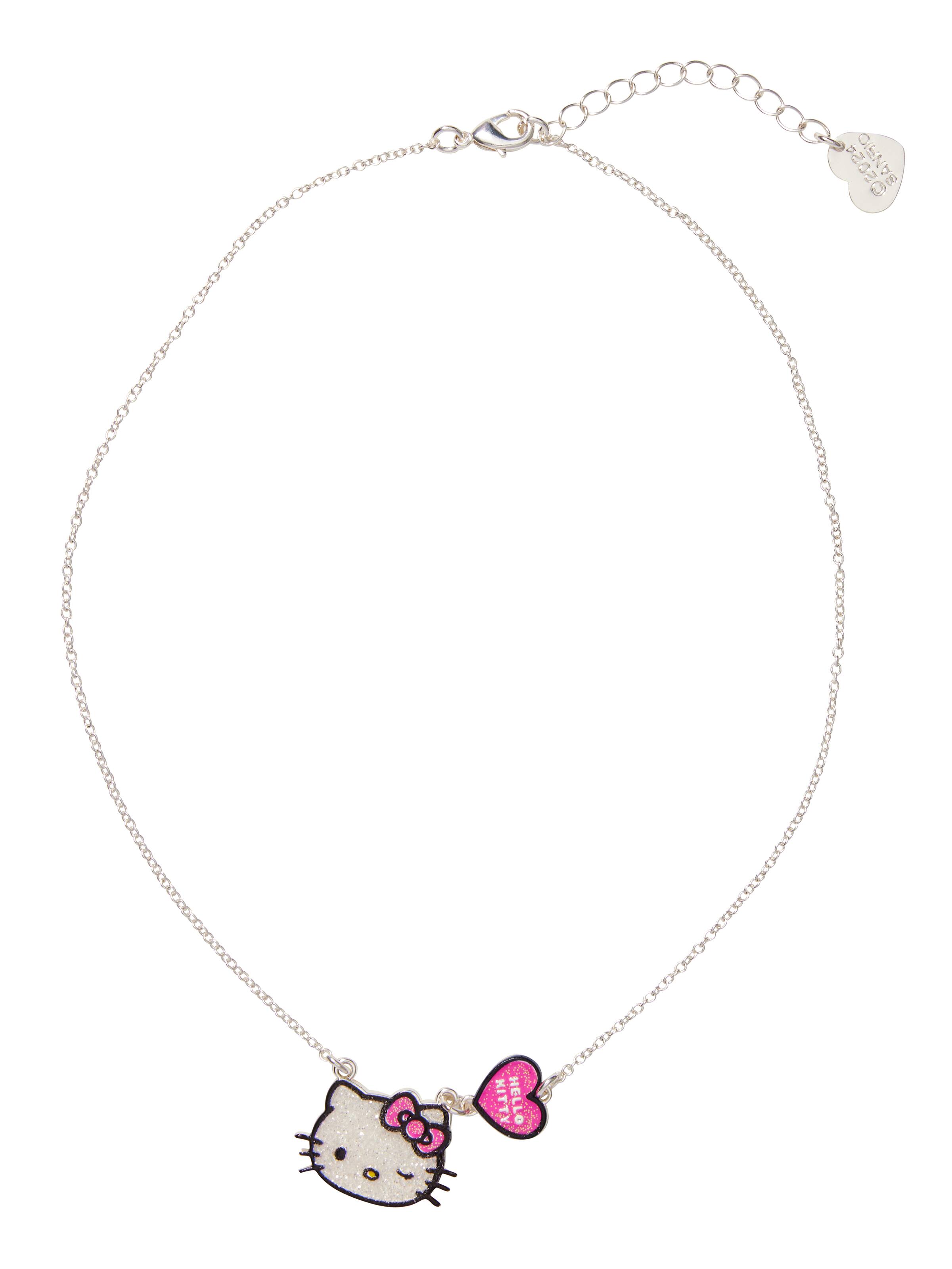 Hello Kitty Jewelry Y2k Hello Kitty Rhinestone Pendant Adult Jewlery: